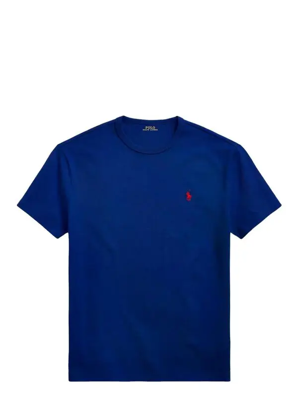 Polo Ralph Lauren Embroidered-logo T-shirt - Blue