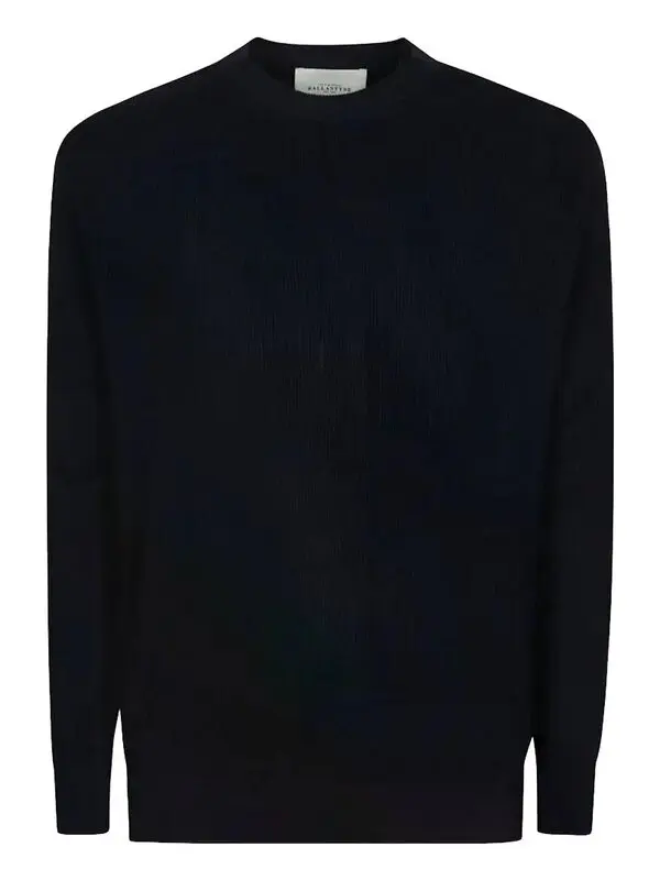 BALLANTYNE Ribbed-knit Sweater - Blue