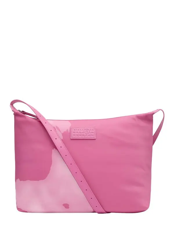 MAISON MARGIELA Nylon Crossbody Bag - Carmine Rose