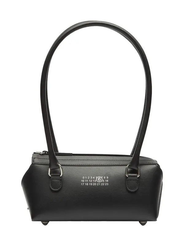MAISON MARGIELA Mini Bauletto J Handbag - Black