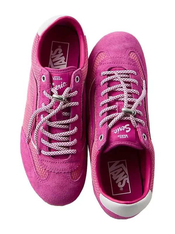 VANS Super Lowpro Mesh Sneakers - Mesh Pink Fizz