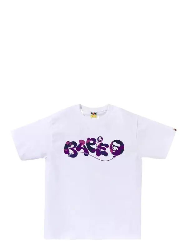 A BATHING APE Graphic-print T-shirt - White