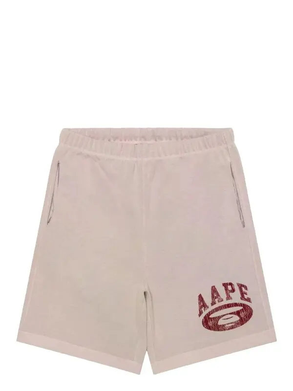 AAPE BY *A BATHING APE Camouflage-print Reversible Shorts - Pink