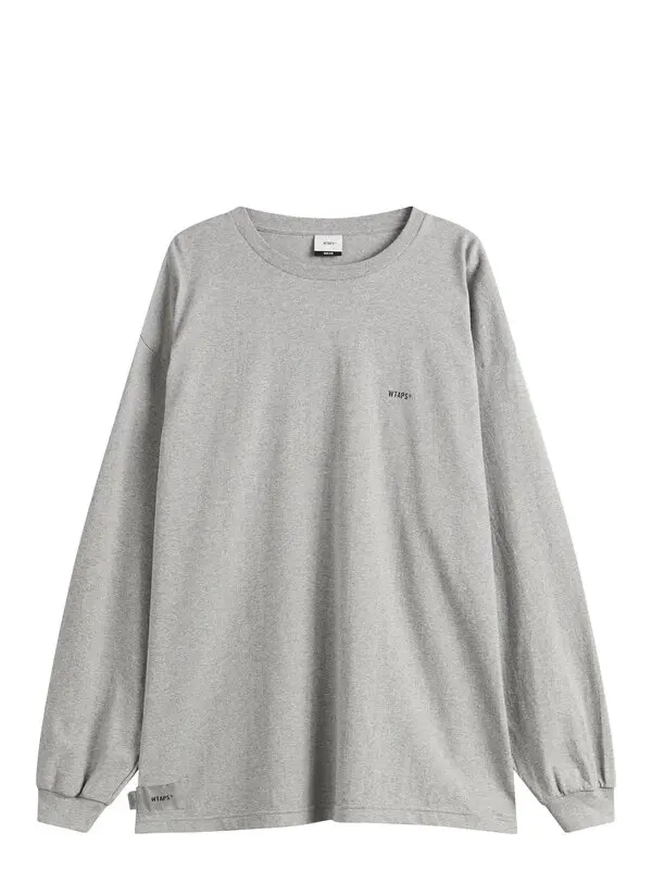 WTAPS Spec Long Sleeve T-shirt - Ash Gray
