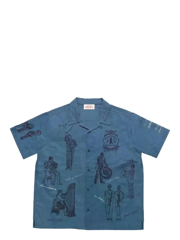 SAMUEL ZELIG Orchestra Shirt - Blue