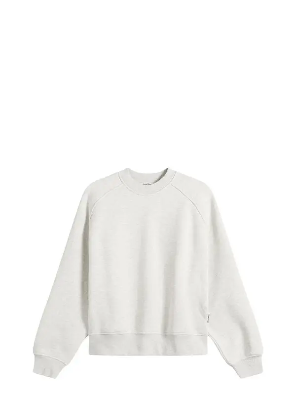 ABOUT:BLANK Insignia Crew Sweatshirt - Grey Marl