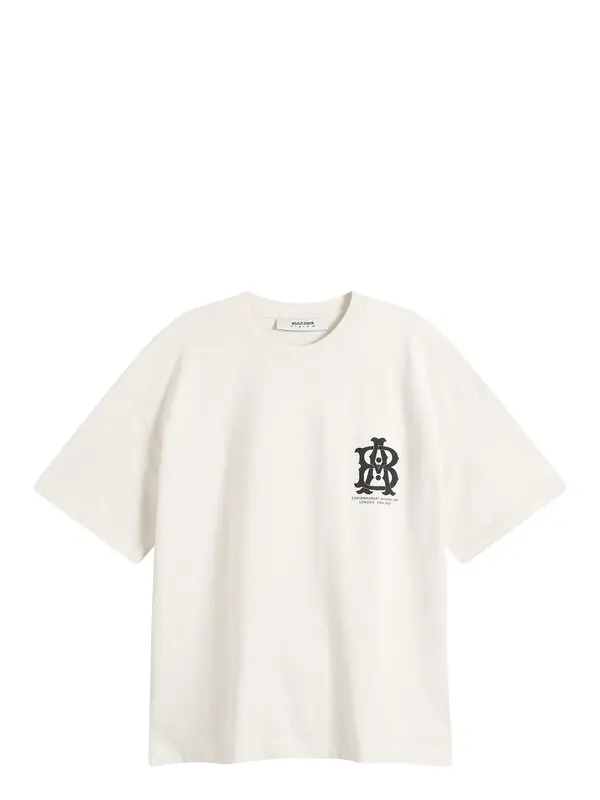 ABOUT:BLANK Disc T-shirt - Oat
