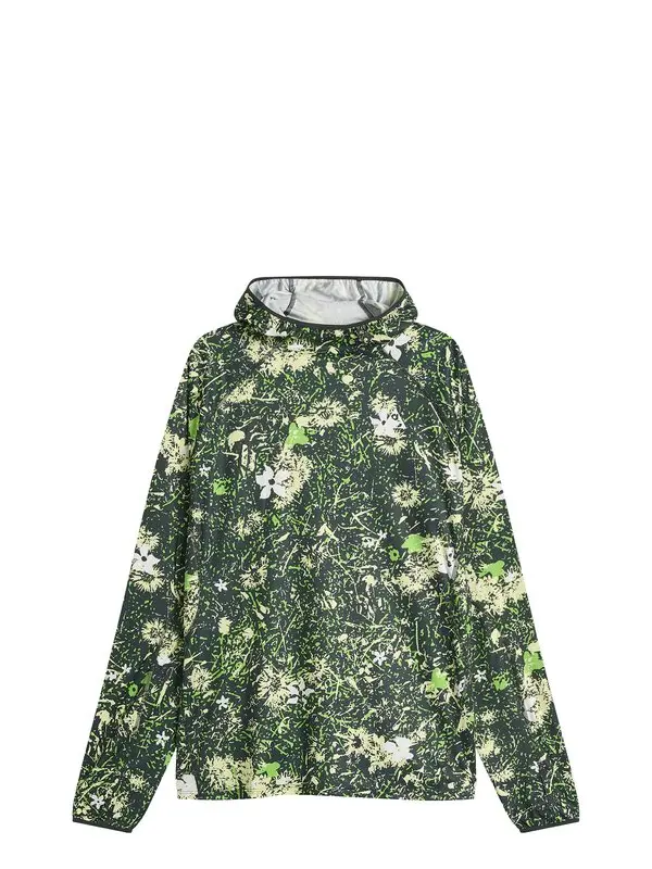 Nike All Over Print Hoodie - Mean Green/black Spruce/summit White