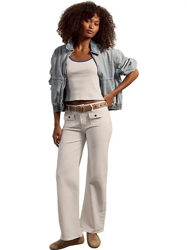 Citizens Of Humanity Nora Patch Pocket Trousers - Soft White
