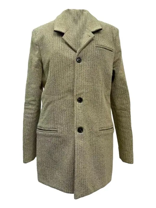 Bottega Veneta Single-breasted Herringbone Blazer - Neutrals