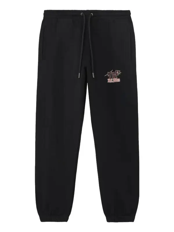 Off-White X Ac Milan Elasticated-waistband Track Pants - Black