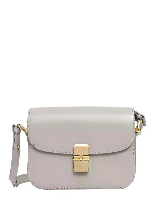 A.p.c. Grace Shoulder Bag - Grey
