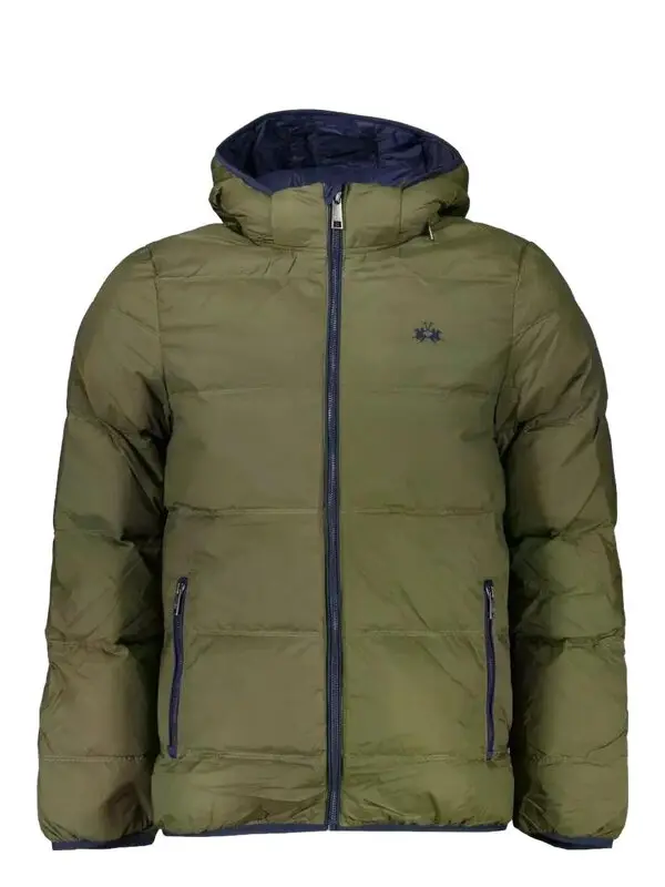 LA MARTINA Quilted Hooded Jacket - Green