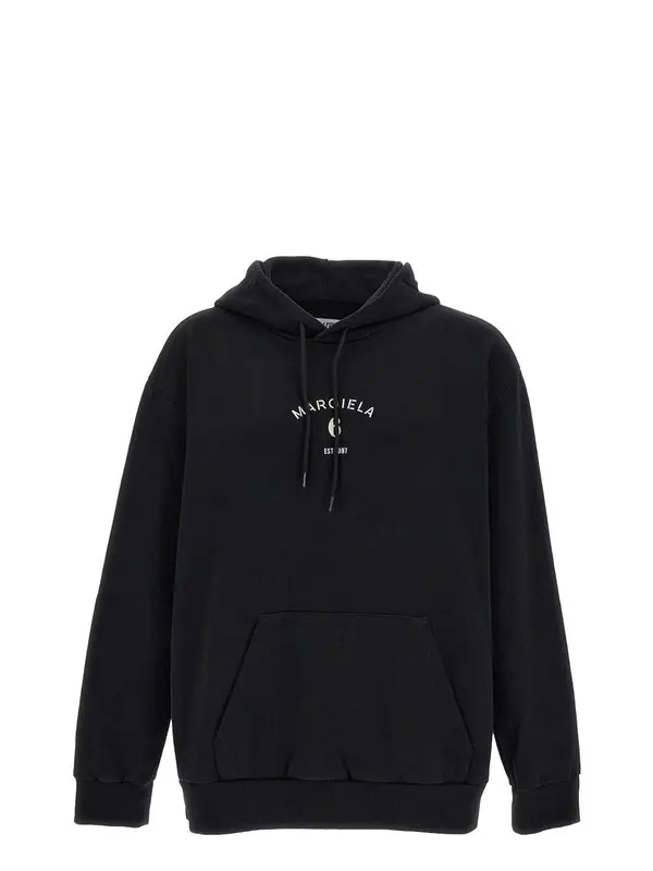 MAISON MARGIELA Cotton Hoodie - Black