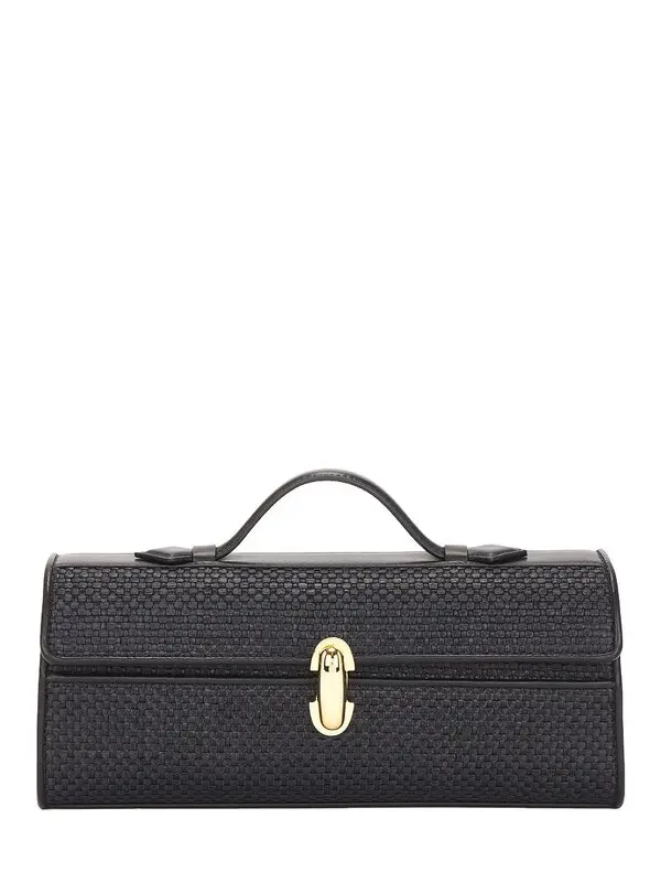 Savette Slim Symmetry Pochette Bag - Black
