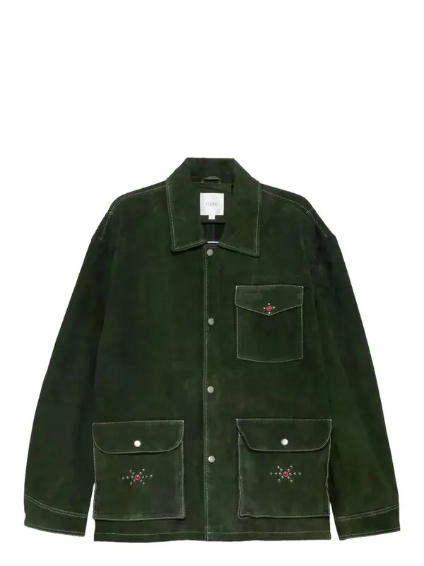 FOUND Suede Jacket - Green