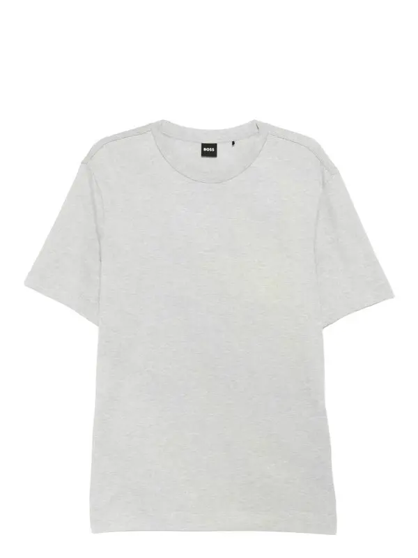 BOSS Crew-neck Short-sleeve T-shirt - Grey