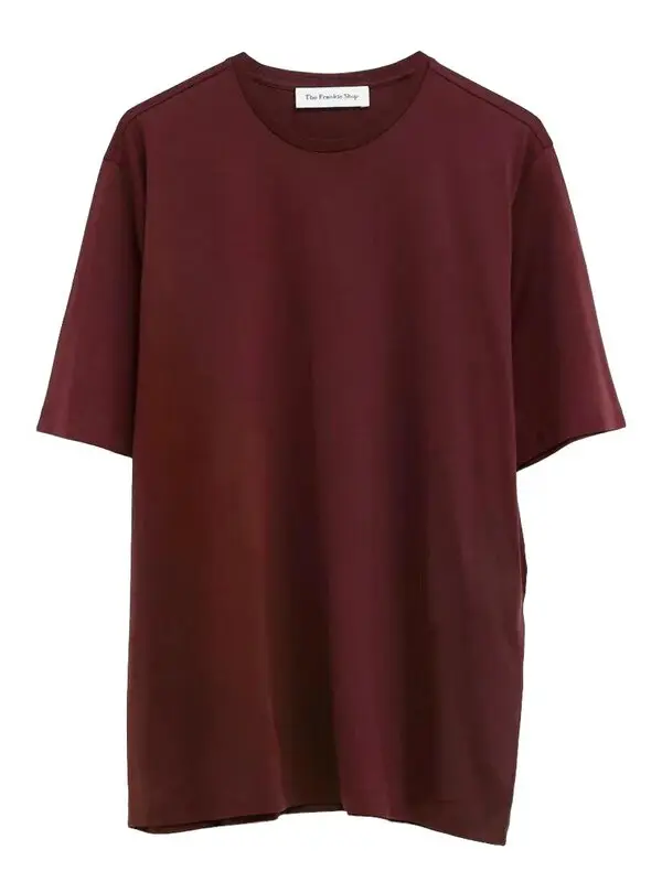 THE FRANKIE SHOP Harper Crew-neck T-shirt - Red