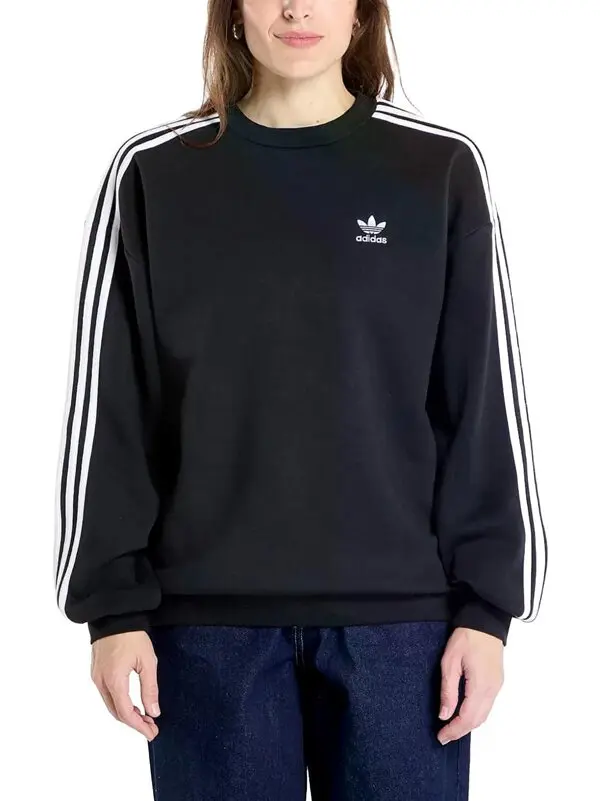 Adidas Logo Detail Sweatshirt - Black
