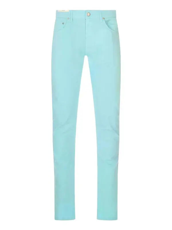 PT TORINO Logo-patch Trousers - Blue