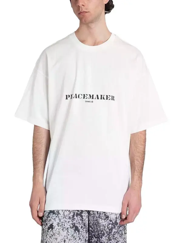 PEACEMAKER OAMC Logo-print T-shirt - White
