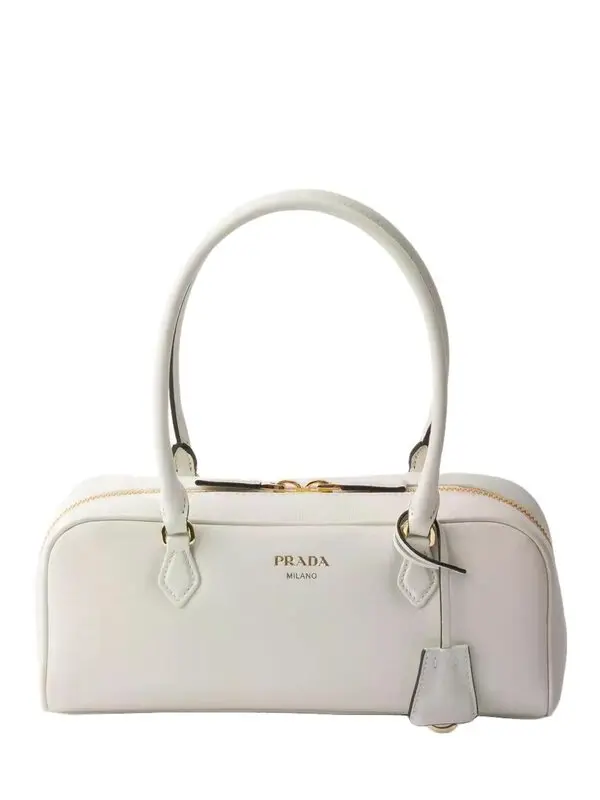 Prada Leather Top-handle Bag - White