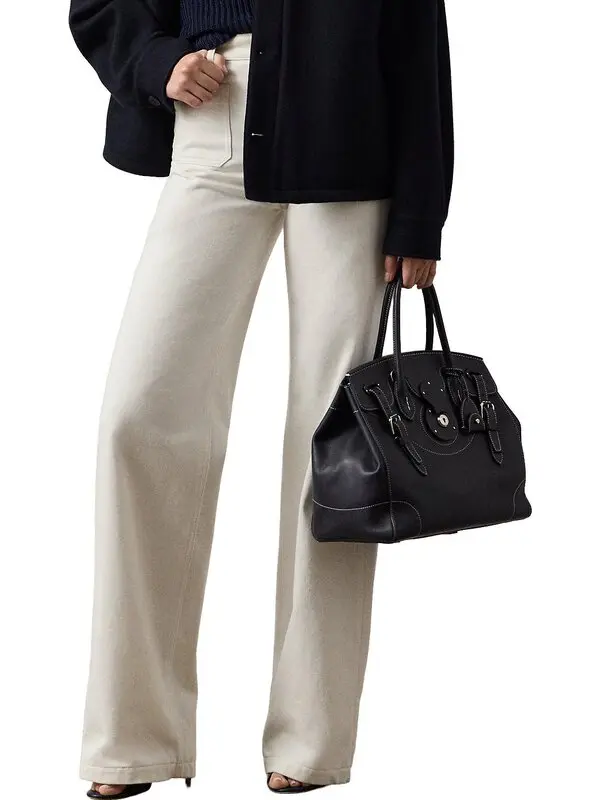 Ralph Lauren Dylon Wide-leg Jean - White