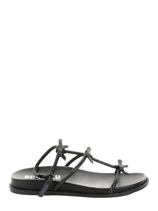BIBI LOU Bow-embellished Sandals - Black