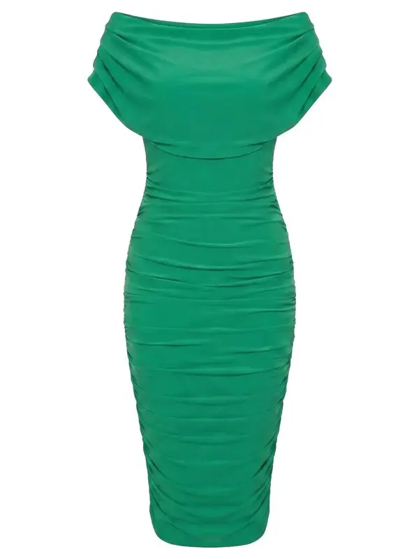 ATOM LABEL Oxygen Dress - Green