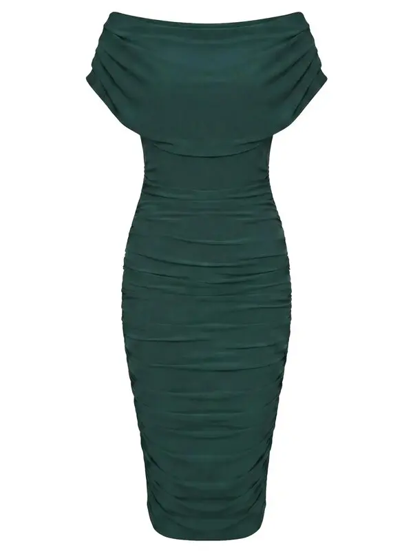 ATOM LABEL Oxygen Jersey Dress - Green