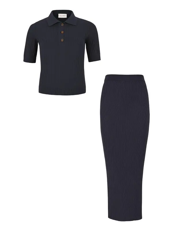 SALANIDA Madonna Co-ord Set - Black