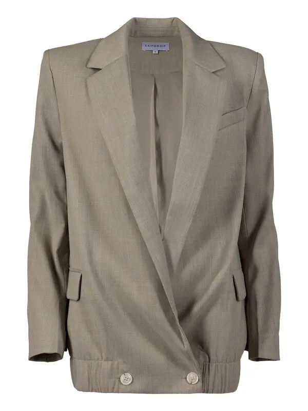 LENDROP STUDIOS Tailored Blazer - Grey