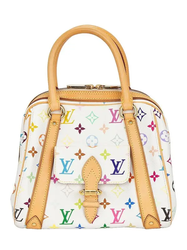 LOUIS VUITTON Monogram Priscilla Handbag - White