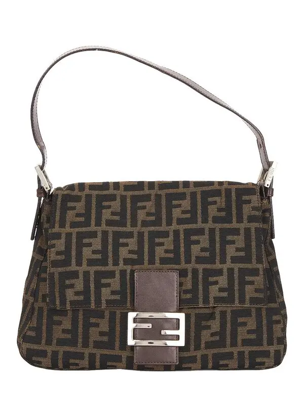 Fendi Zucca Mama Forever Baguette - Brown