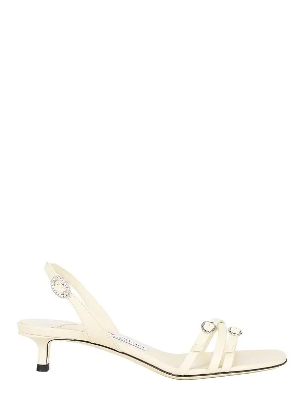 JIMMY CHOO Kaira 35 Sandal - Buttermilk