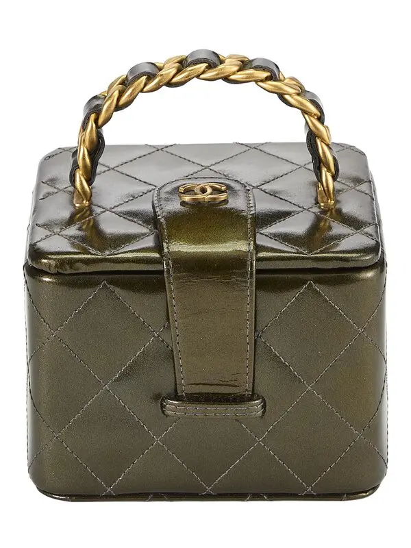Chanel Patent Vanity - Green