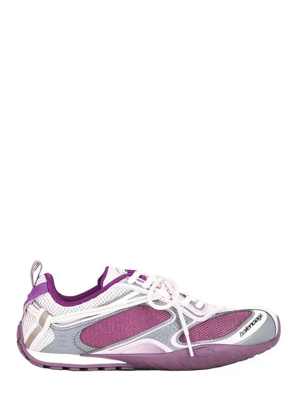 Balenciaga Radar Sneaker - Purple, Grey, Pink, & White
