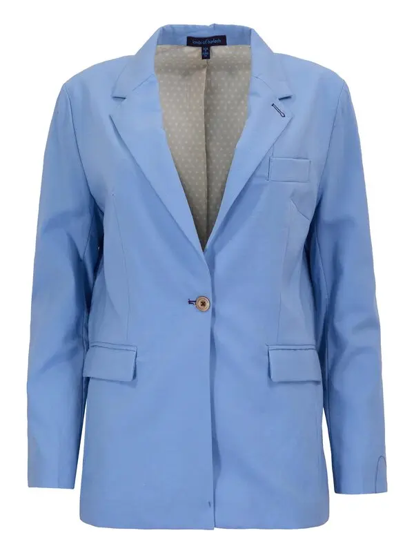 LORDS OF HARLECH Julia Tailored Blazer - Blue
