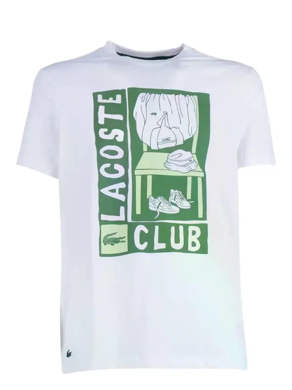 Lacoste Logo-print T-shirt - White