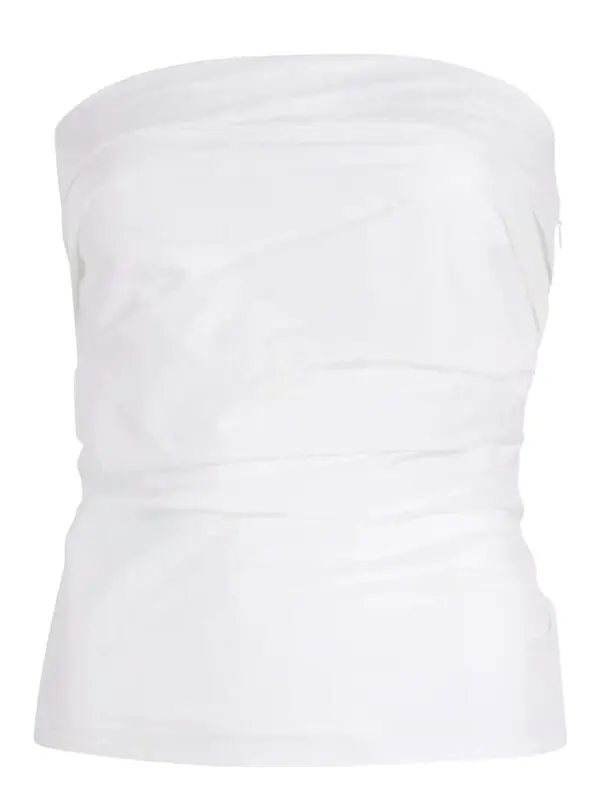 Proenza Schouler White Label Maisy Strapless Top - White
