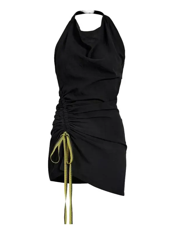 Proenza Schouler Melia Halter Neck Top - Black