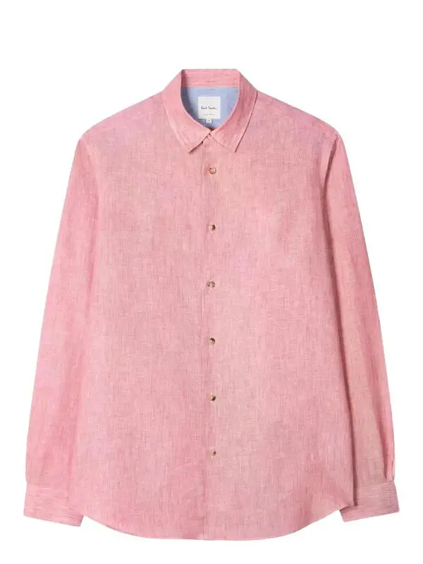 Paul Smith Linen Shirt - Pink