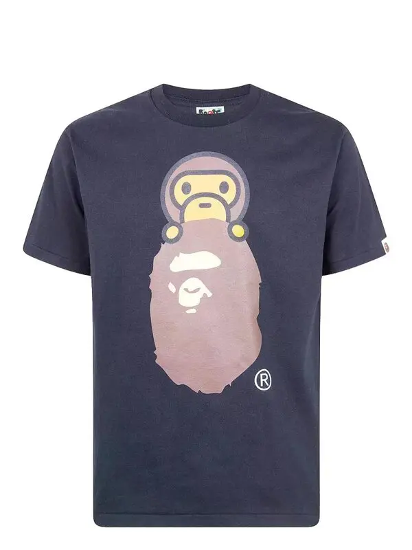 A BATHING APE Ape Head Baby Milo T-shirt - Blue