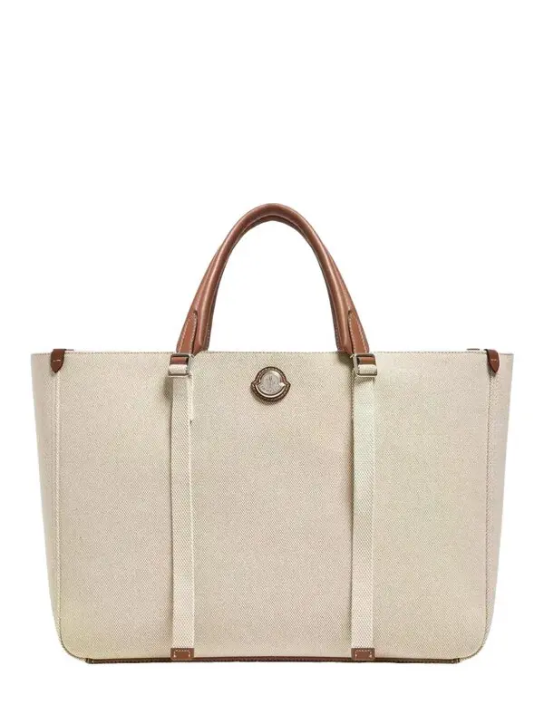 Moncler Carlo Tote Bag - Neutrals