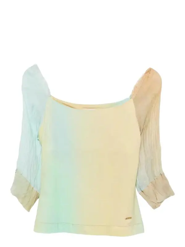 Roberto Cavalli 2000s Ombré-effect Top - Neutrals