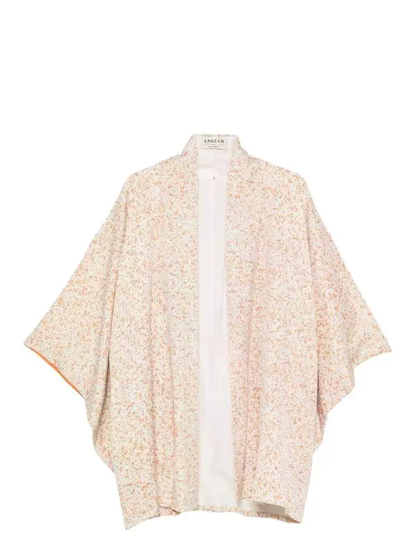 A.N.G.E.L.O. VINTAGE CULT 1990s Floral-print Kimono - White