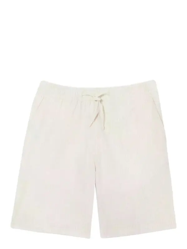 Lacoste Striped Drawstring Shorts - Neutrals