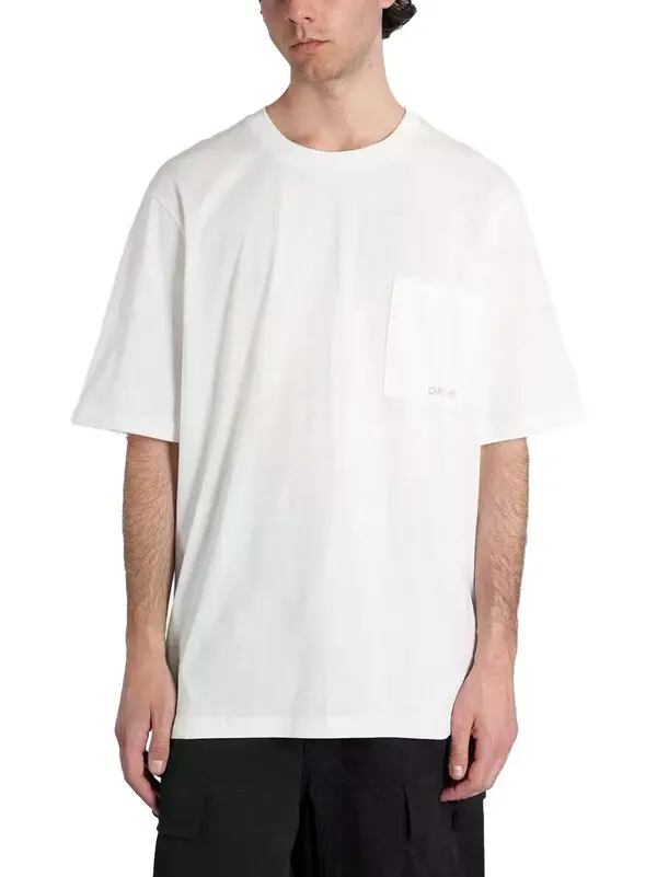 PEACEMAKER OAMC Graphic-print Chest-pocket T-shirt - White