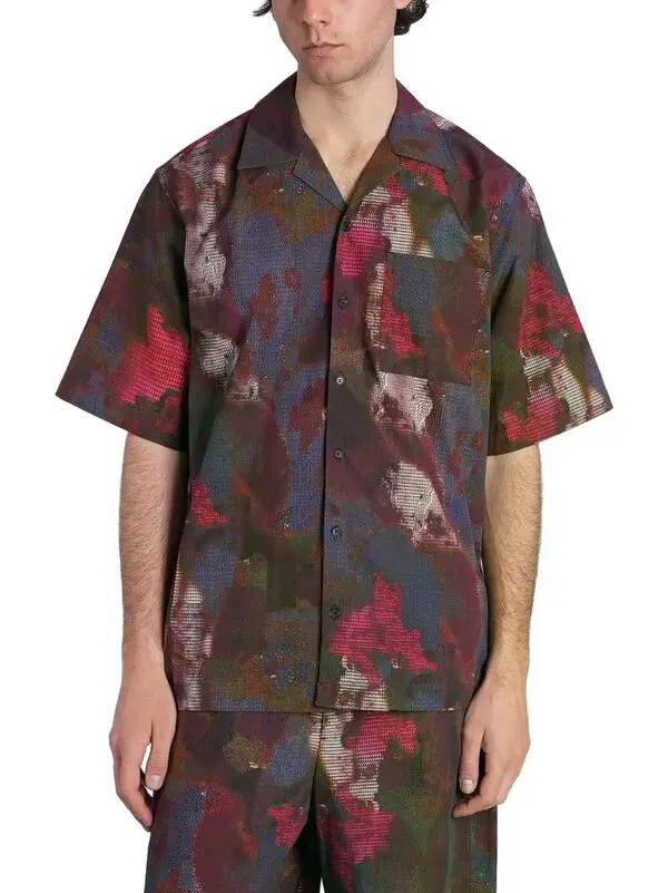 PEACEMAKER OAMC Abstract-print Shirt - Red