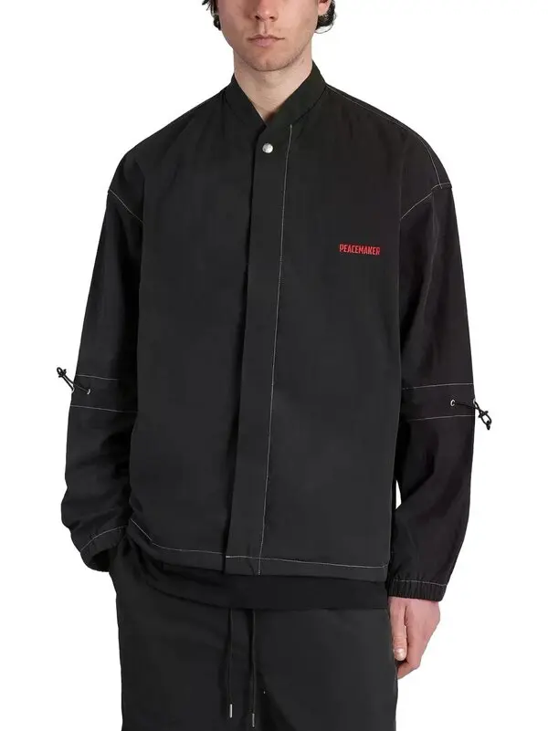 PEACEMAKER OAMC Contrast-stitch Shirt - Black